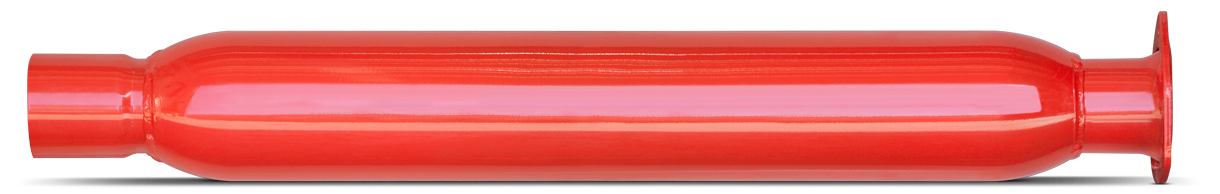 Thrush® Glasspack Muffler - Center / Center - Thrush® Exhaust P/N ...