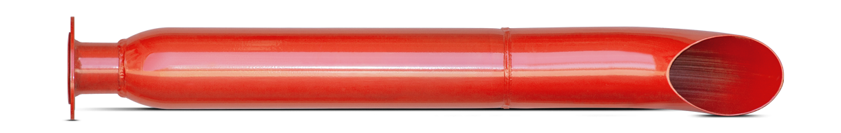 Thrush® Glasspack Muffler - Center / Center - Thrush® Exhaust P/N ...